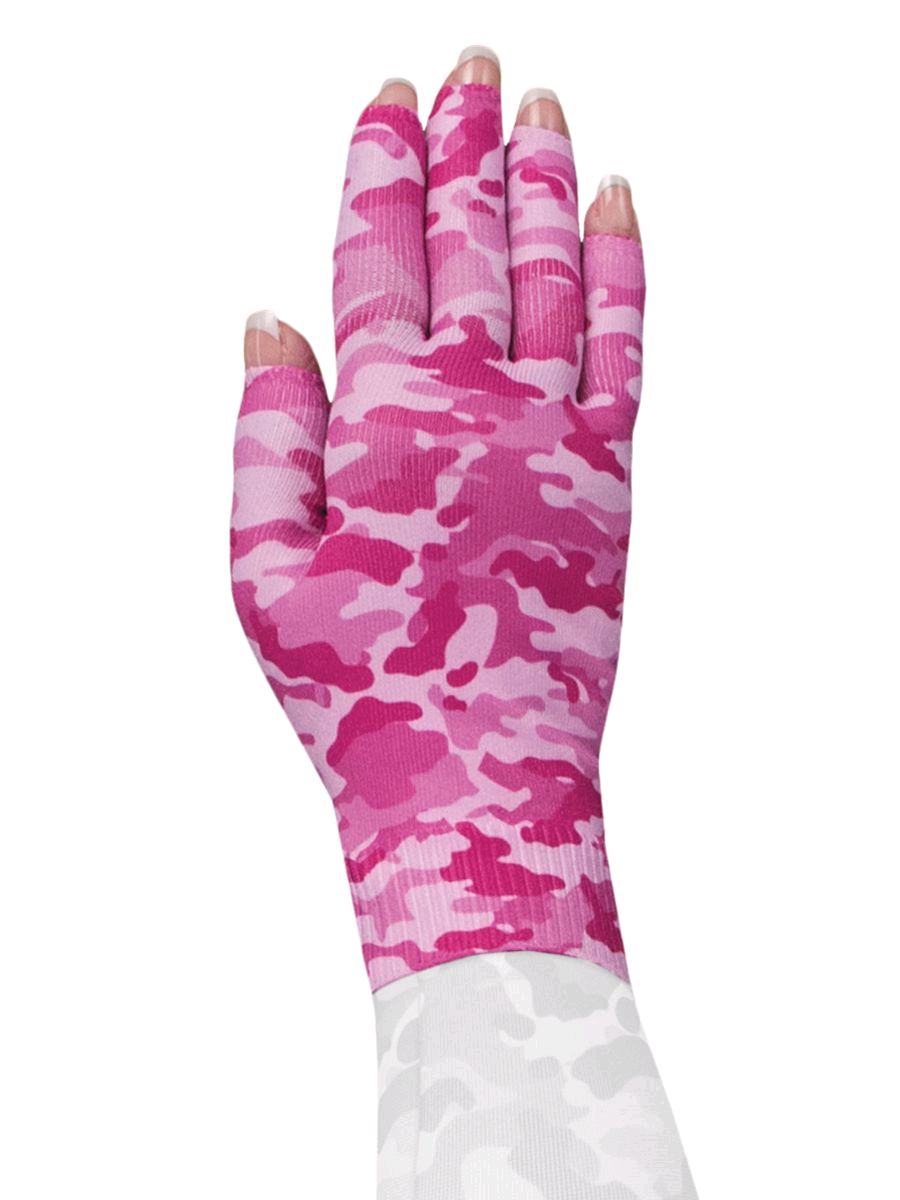 Camouflage Pink Lymphoedema Glove